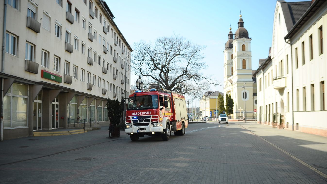 SZON - Tucatnyi tűz és három baleset Szabolcs-Szatmár-Beregben
