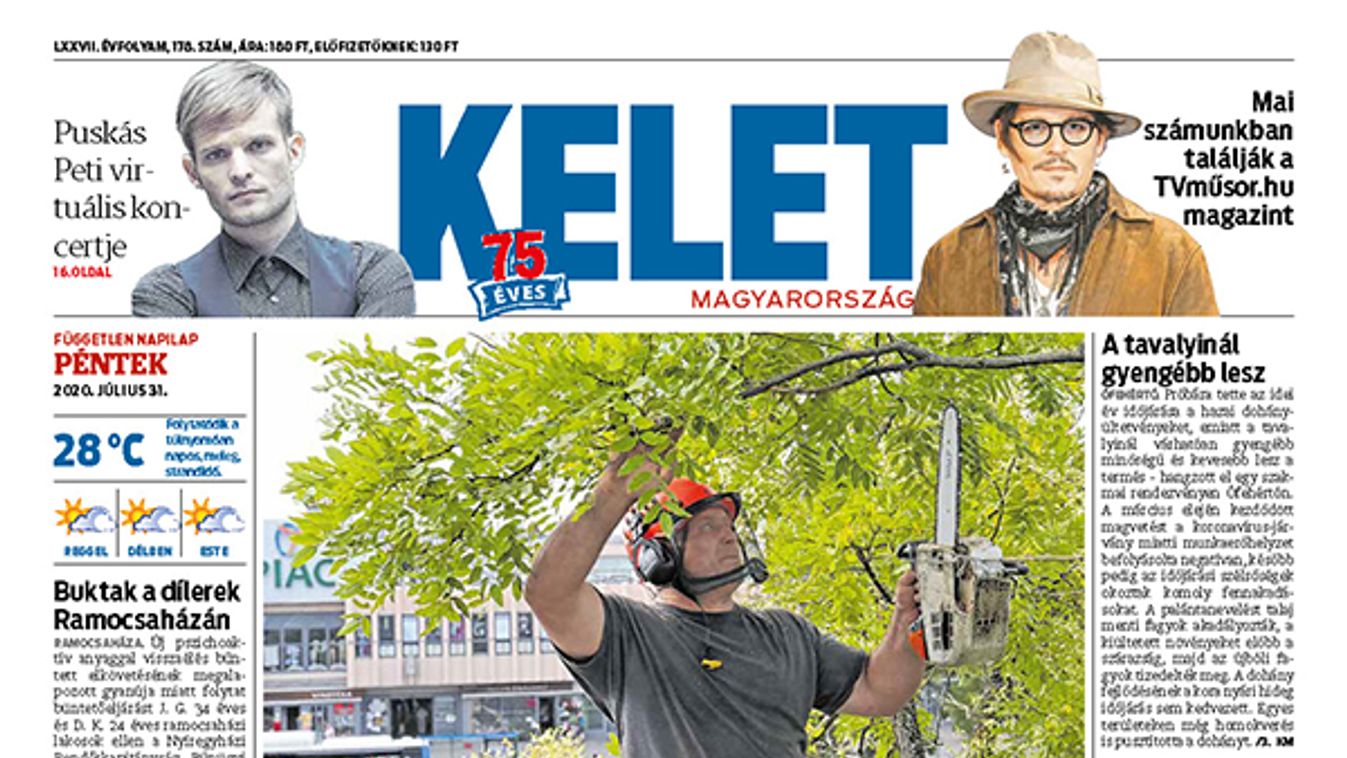 SZON - 2020.07.31. + TV melléklet