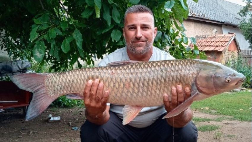 SZON - Olyan halak élnek ebben a tóban, hogy gyakran törik a horog ...