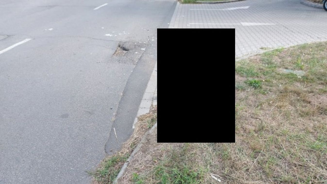 Sajnos ez történt a a Honvéd utca végén