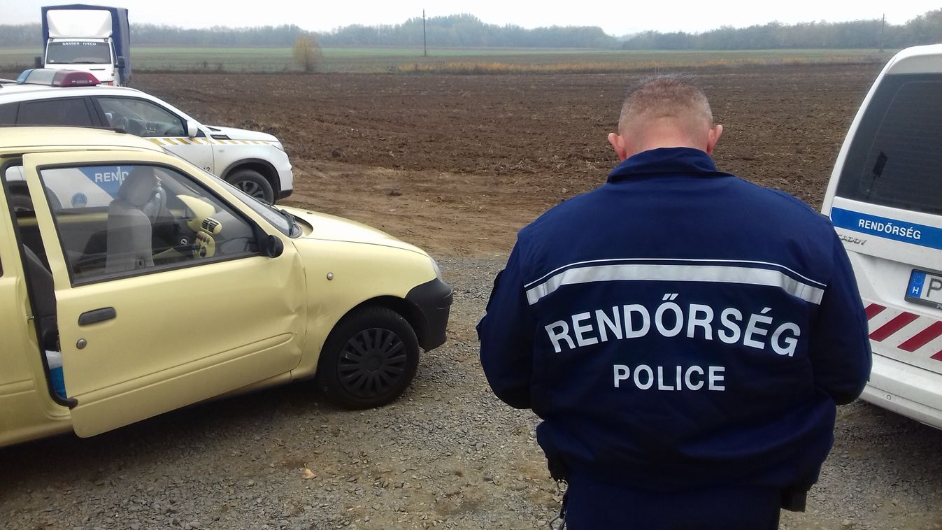 Tolató kamionnak ütközött!