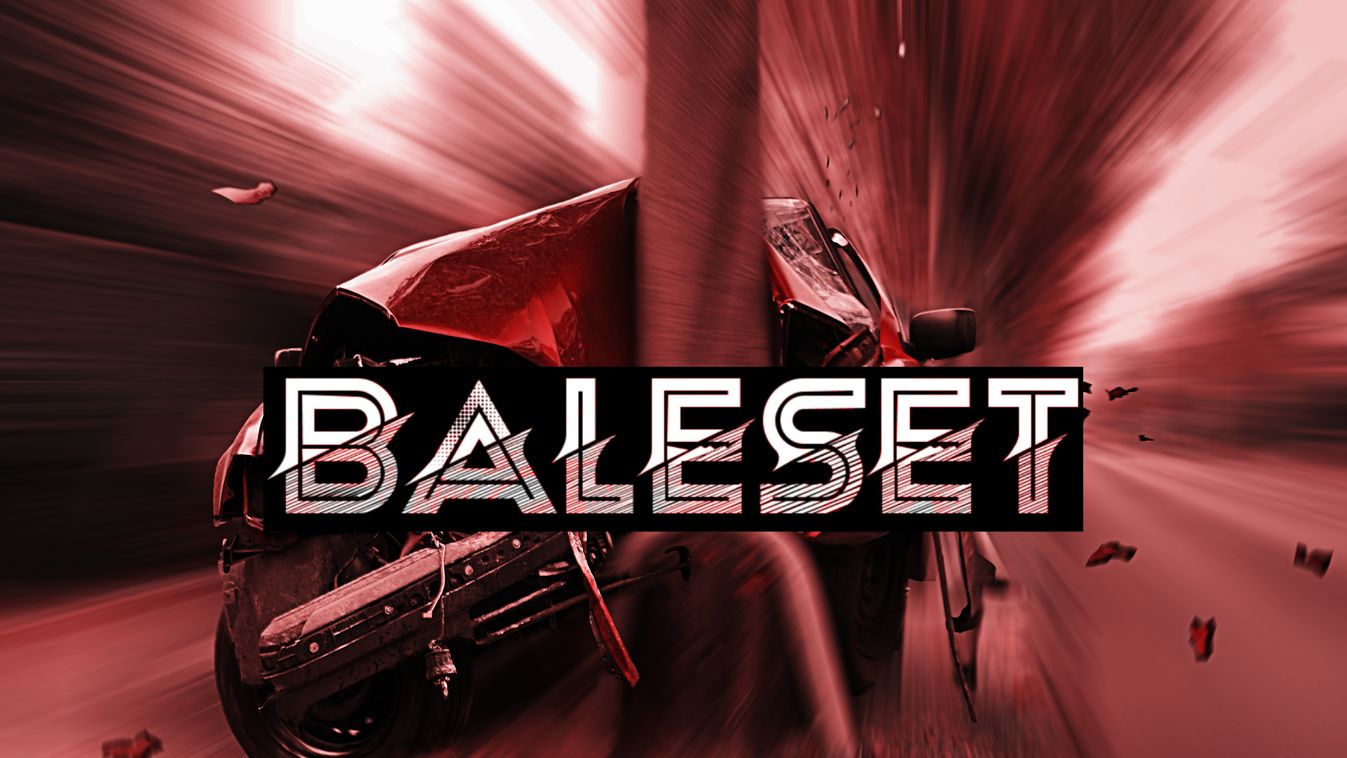 Lebukott a villanyoszloppal ütköző sofőr