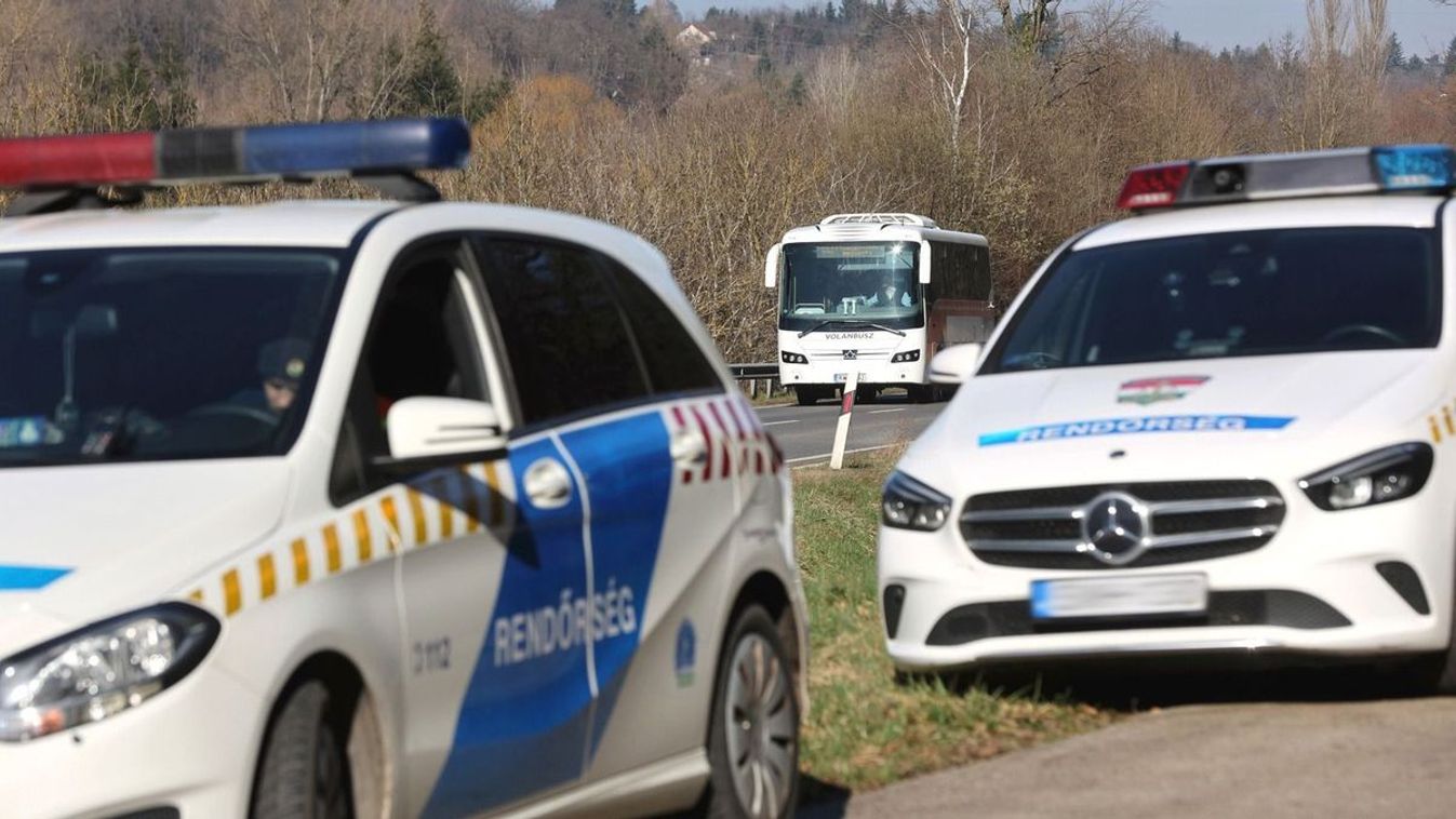 Rendőrök lepték el az M3-as autópálya szabolcsi szakaszát