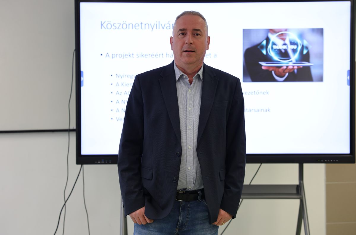 Az oktatási labor gyakorlati képzést biztosít a Nyíregyházi Egyetemen