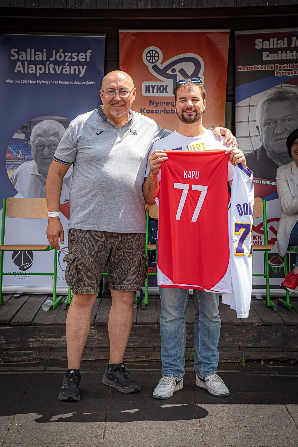 Kapu Tibor is ott volt a Nyíregyházi Kosárlabda Klub idényzáróján